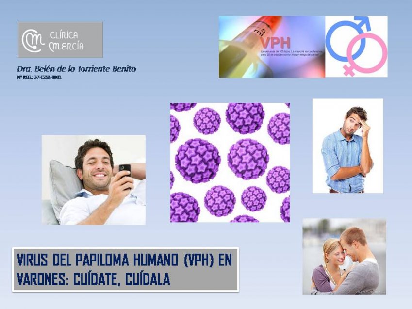 VIRUS DEL PAPILOMA HUMANO (VPH) EN EL VARÓN