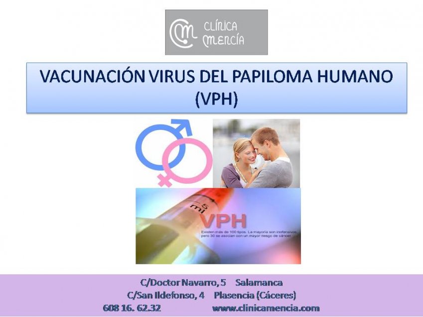 VIRUS DEL PAPILOMA HUMANO (VPH). RESPONSABLES HOMBRES Y MUJERES