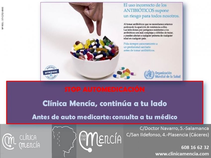 STOP AUTOMEDICACIÓN